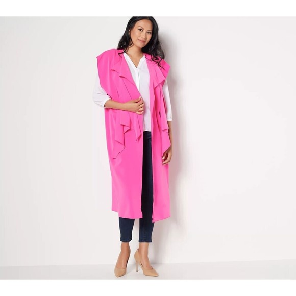 Rubin Singer Studio | Tops | Rubin Singer Studio Crepe Knit Midi Duster ...
